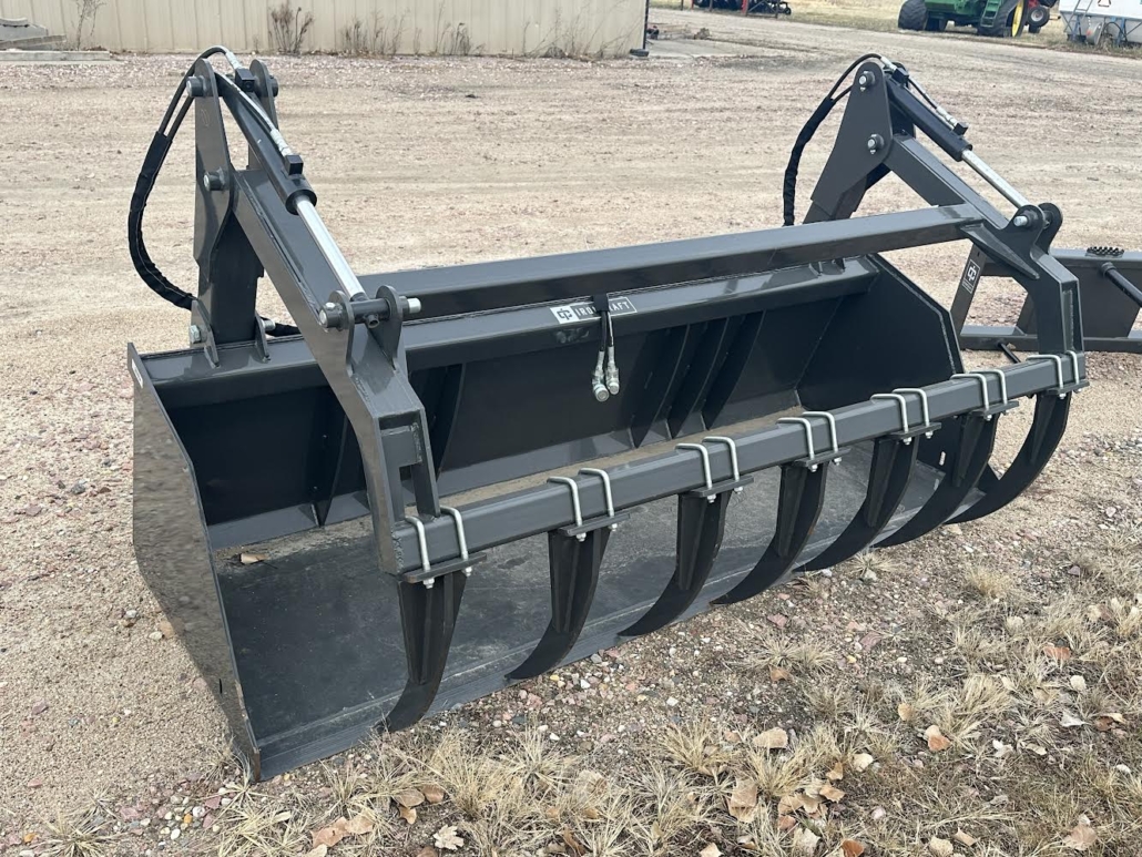 Hay Grapple Bucket - Asmus Equipment, Plainview, NE